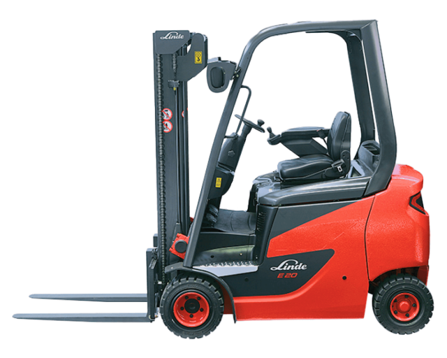 Linde E16-E20 Series 1275 Electric Forklift (4 WHEEL) - LDX
